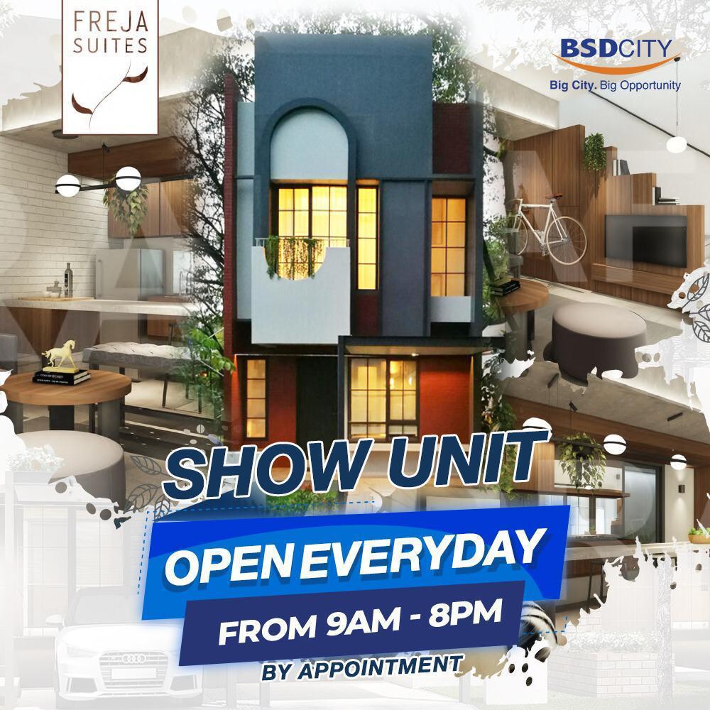 Show Unit Freja House BSD City Open Everyday | Properti Baru ...