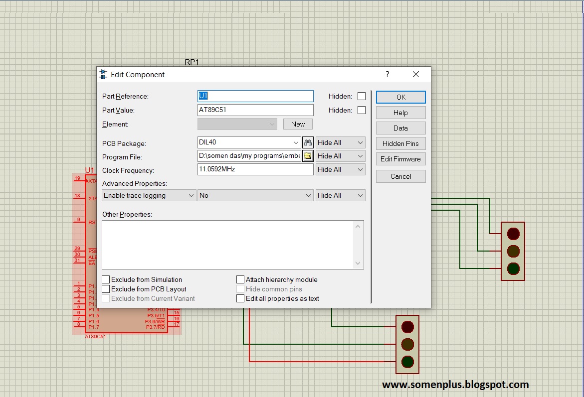 Traffic signal timer simulation