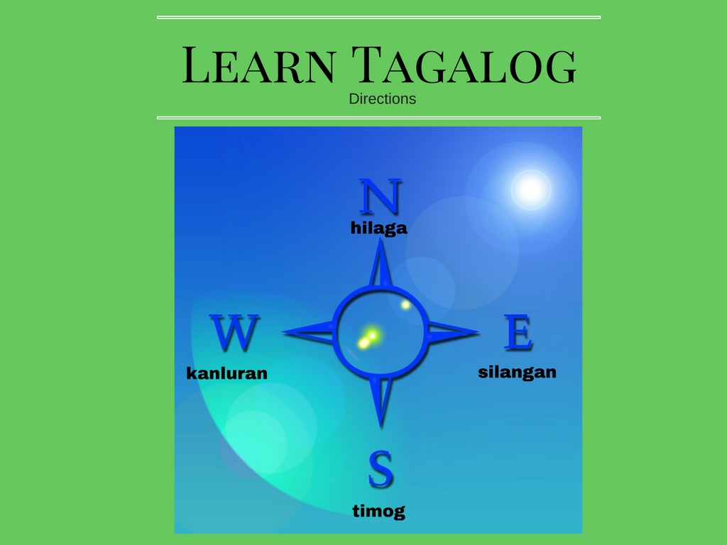 Directions in Tagalog