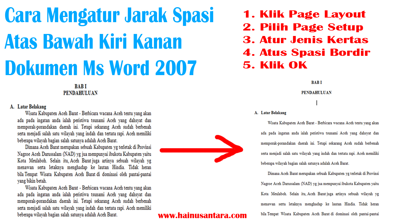Cara Mengatur Margin Top Bottom Left Right File Microsoft Word | BANGSA ... Cara Mengatur Margin Top Bottom Left Right File Microsoft Word | BANGSA ...