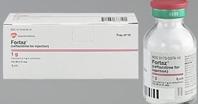 دليل الأدوية العالمي: Fortaz Vial حقن فورتاز