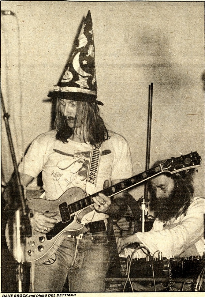 El Coyote: Dave Brock // Hawkwind (New Musical Express, 1974)
