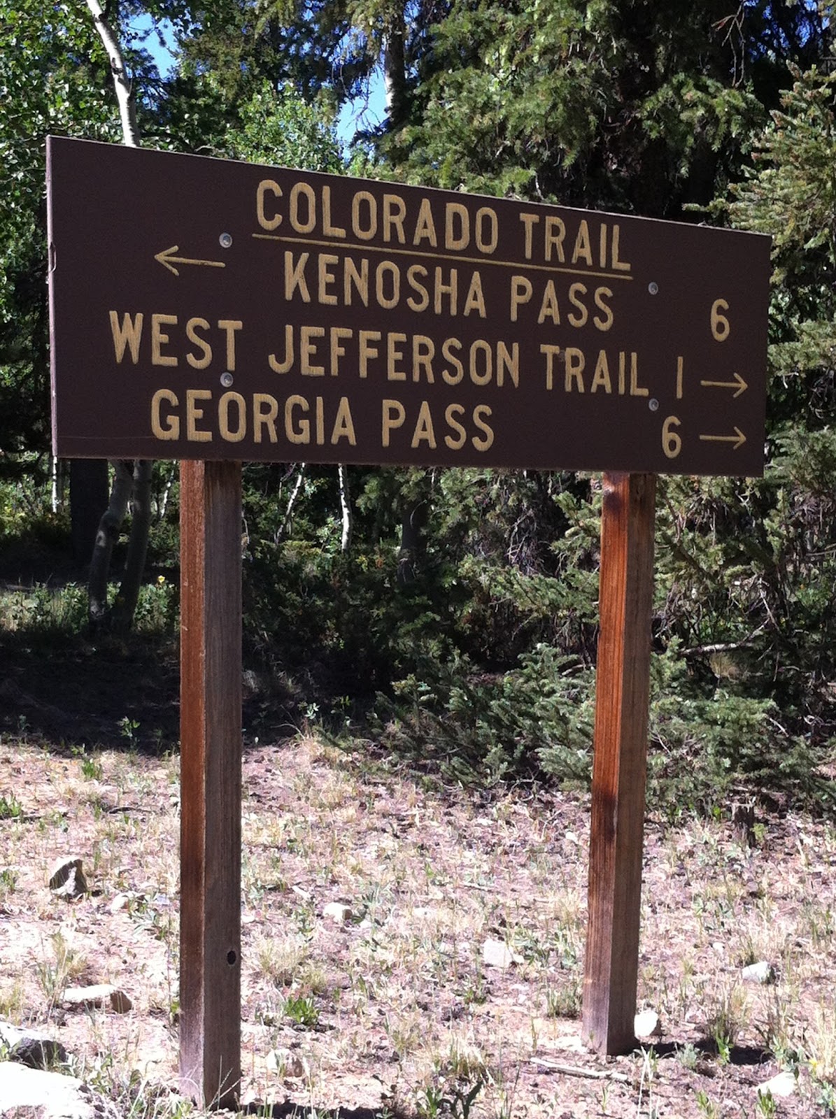 Hiking the Colorado Trail: Colorado Trail, Segment 6, Day 6