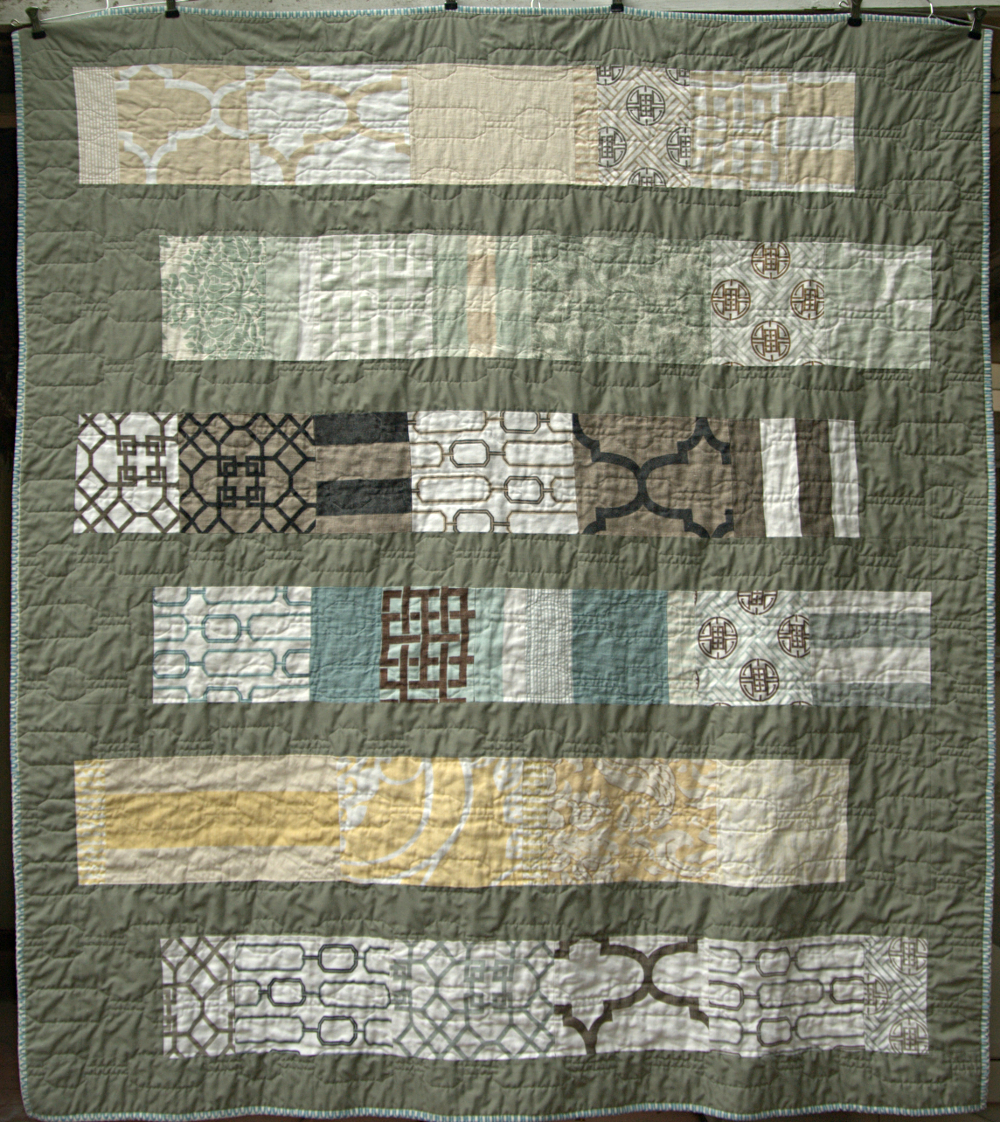 Pippin Sequim: Linen Quilt - another UFO put to bed