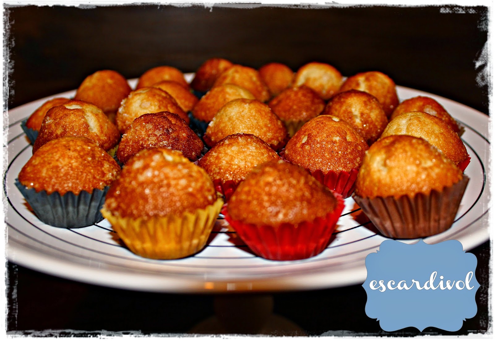 ESCARDIVOL: Mini-Magdalenas caseras