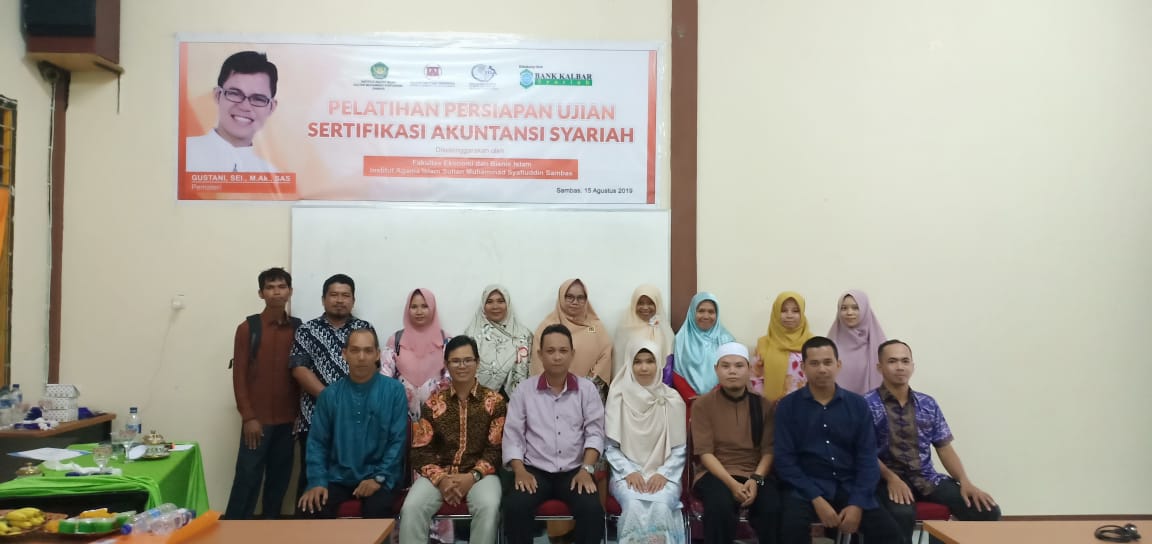Pelatihan Akuntansi Syariah Persiapan USAS di IAIS Sambas - Gustani.ID