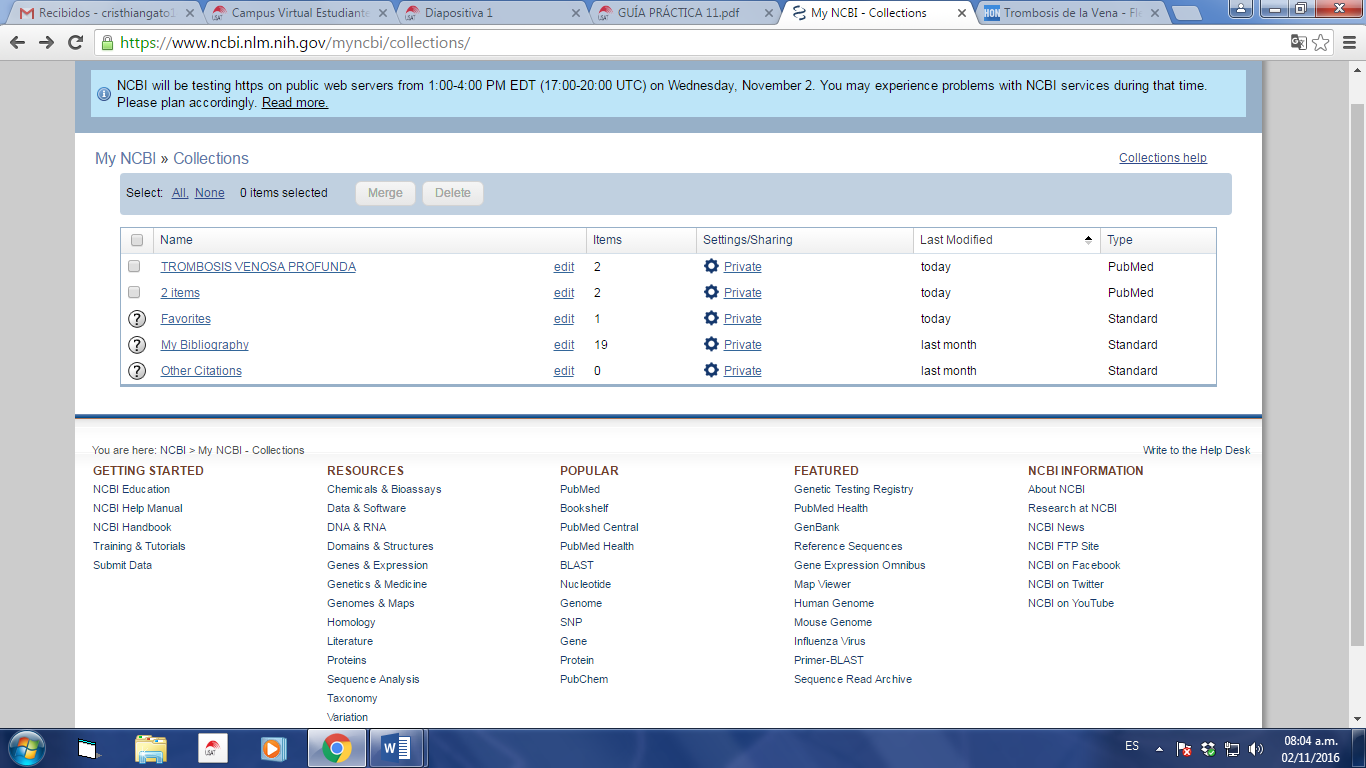 MEDICINA INFORMÁTICA: Uso del PubMed y MESH Browser