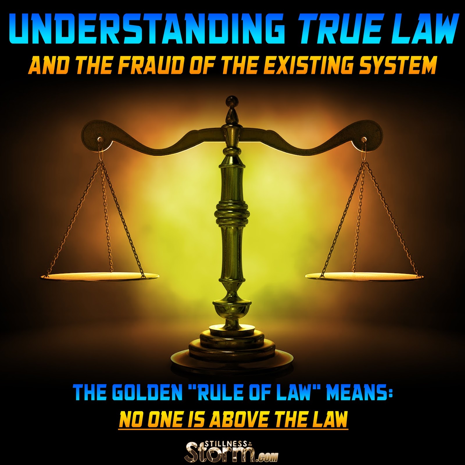 Understanding True Law And The Fraud Of The Existing System The Understanding True Law And The Fraud Of The Existing System The