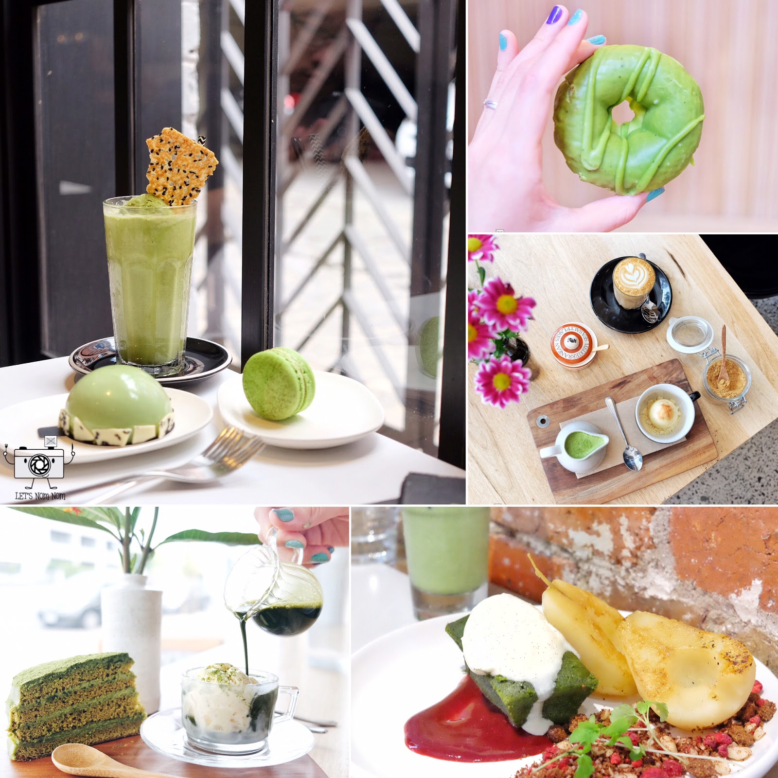 Top 5 Places for MATCHA LOVERS in MELBOURNE! | Let's Nom-nom!