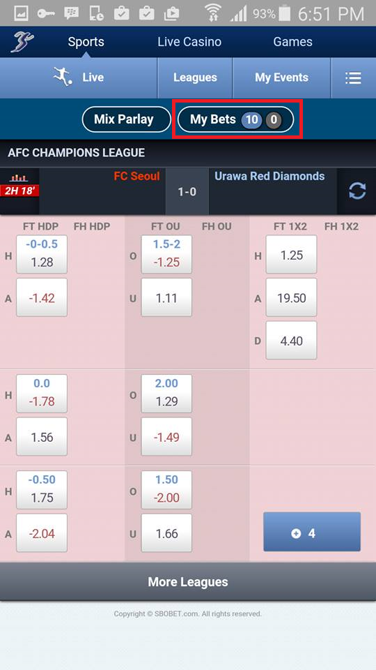 Panduan Bermain Sbobet: Cara Bermain SBOBET di HP