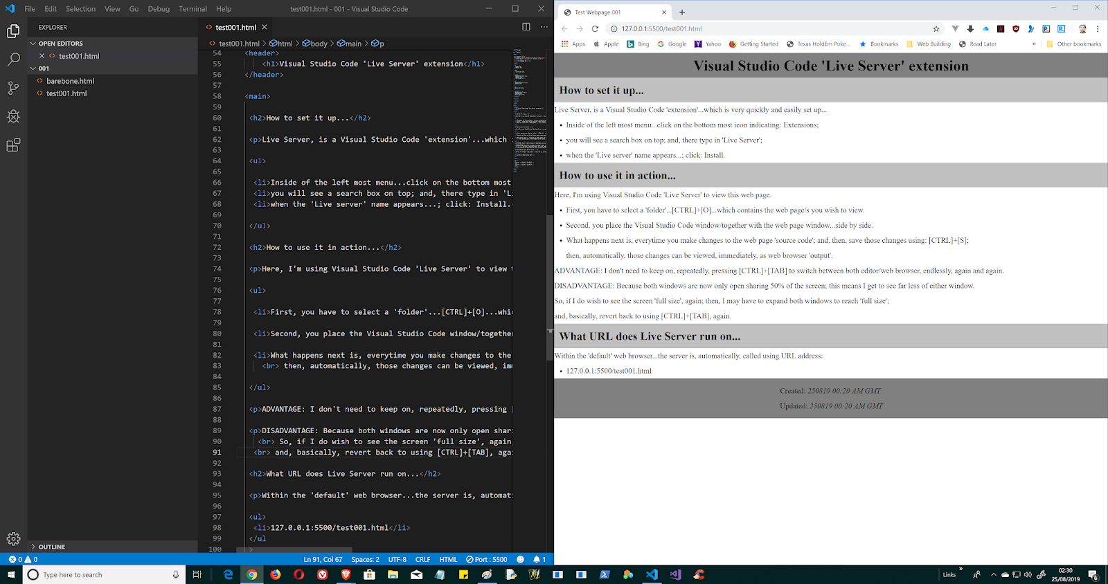 Github and visual studio code tutorial 2019 - docklo