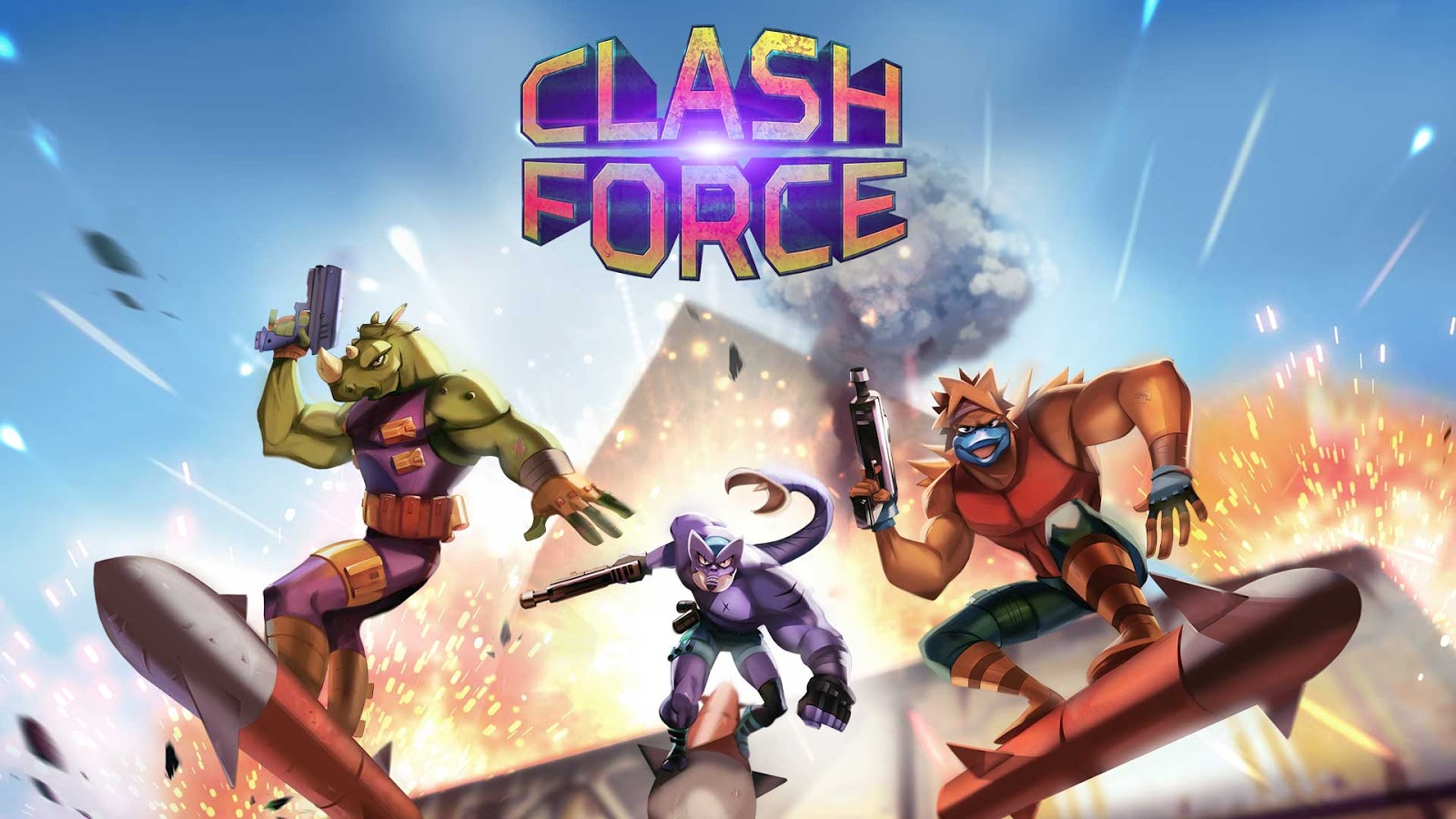 Análise: Clash Force (Switch) é um platformer de ação bastante curto e ...