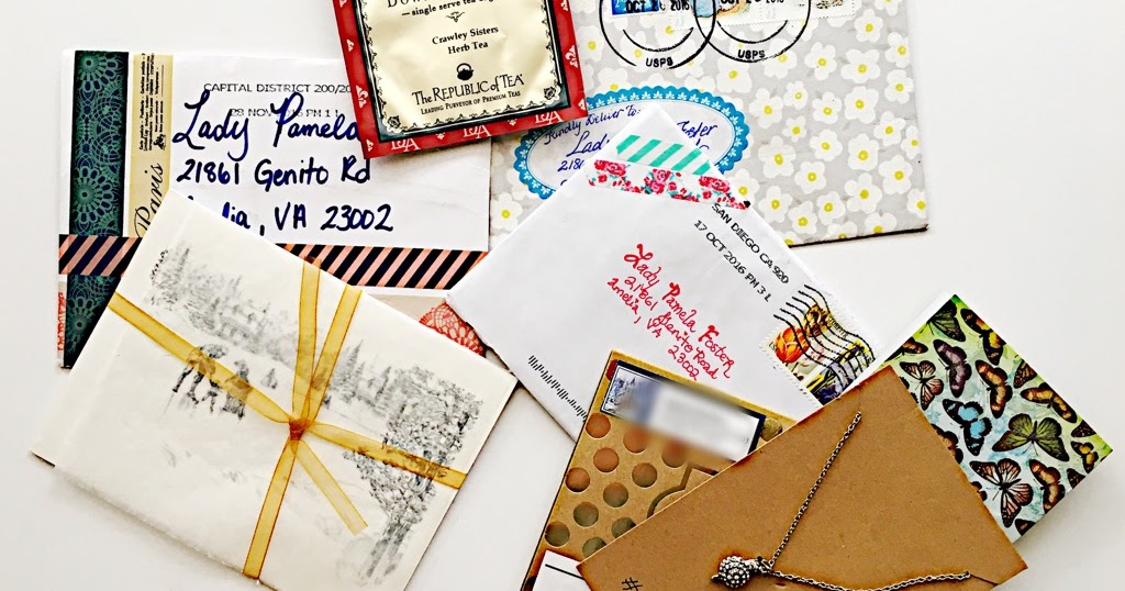 The Jane Austen Letter Writing Society: Incoming Beautiful Mail....