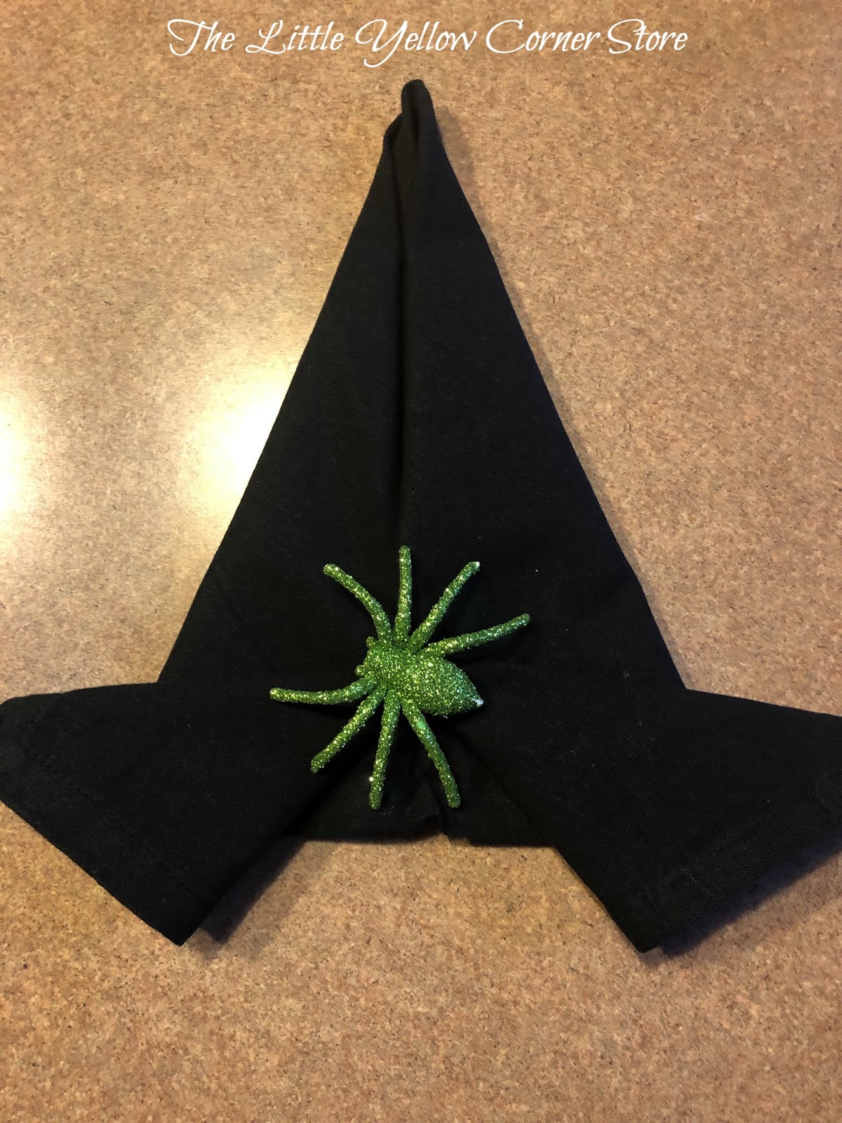 The Little Yellow Corner Store: Spooky, Kooky, Goofy Witches Hat Tablescape