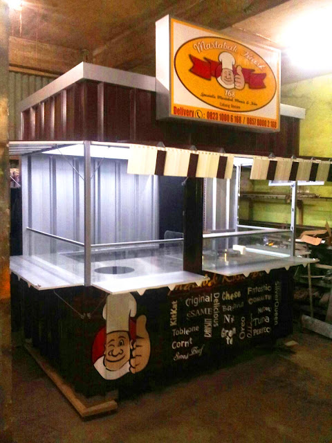 Gerobak Roti Bakar Kribo R 5.900.000 | Gerobak Unik Bandung