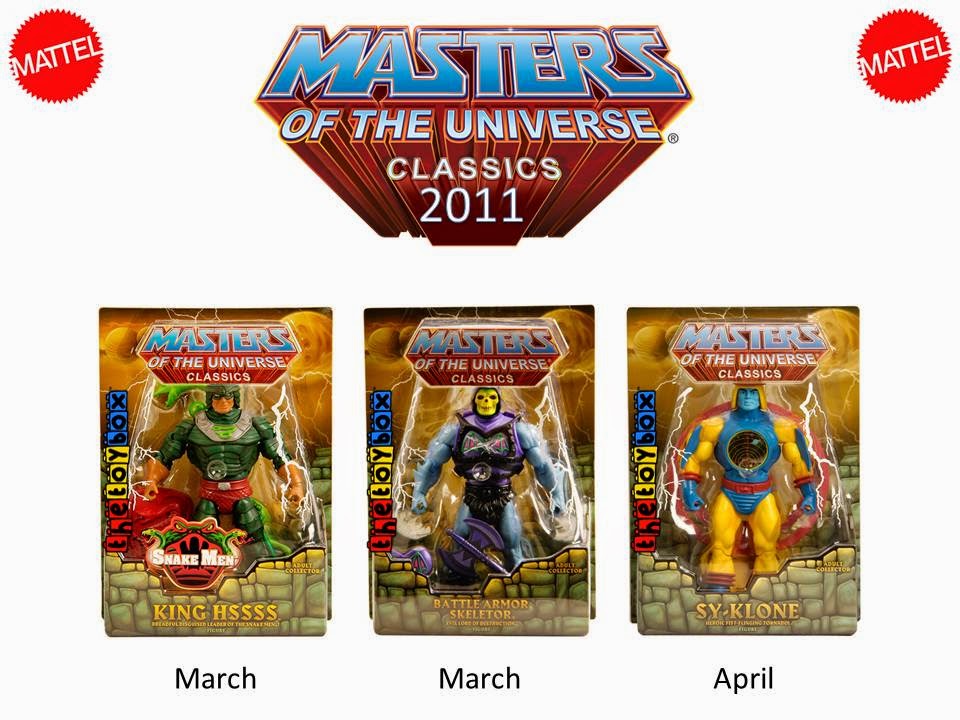 The Toy Box: Masters Of The Universe Classics (Mattel)