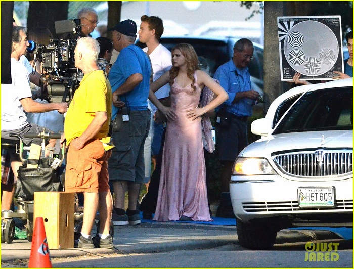 Primeras imágenes en el set de la película "Carrie" - PROYECTOR XD