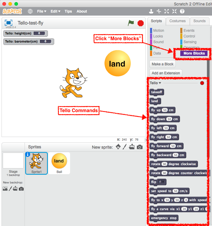 Scratch Programming for Tello