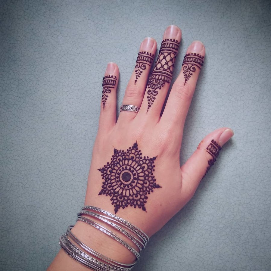 Simple Mehandi Designs for Hands 2019-2020!