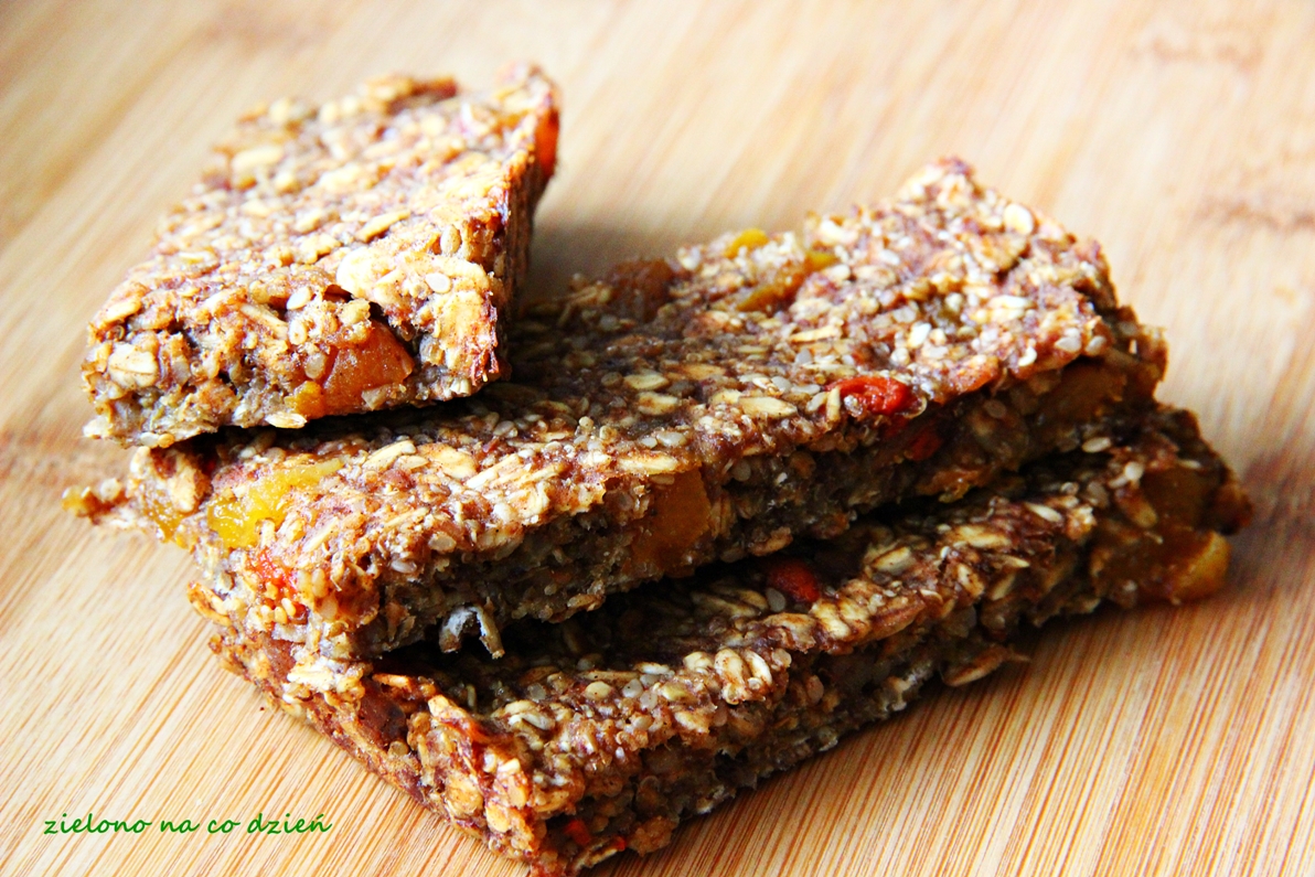 Zielono na co dzień : Energetyczne batony owsiane