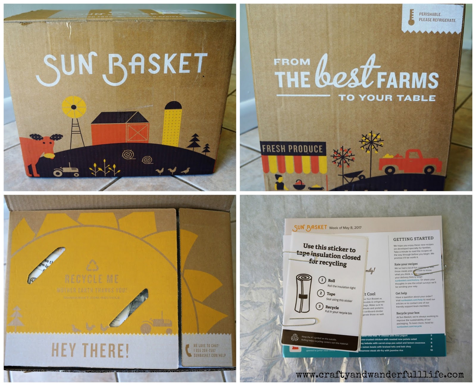 Crafty And Wanderfull Life: Sun Basket - Healthy Organic Meal Delivery ...