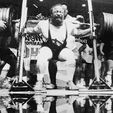 The Tight Tan Slacks of Dezso Ban: Squats - Fred Hatfield (1986)