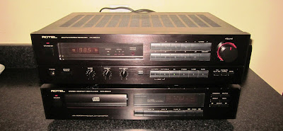 Speakerholic: Rotel RX-950AX Receiver and Rotel RCD-955AX CD Player