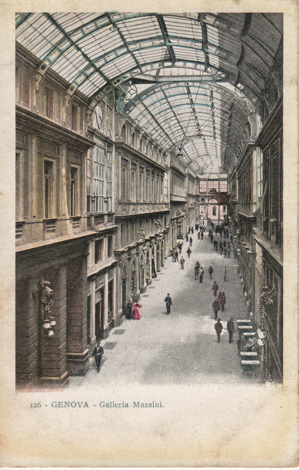 C'ERA UNA VOLTA GENOVA : Via 25 aprile, via Roma e Galleria Mazzini