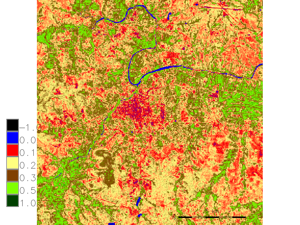 Maps of Pune: Vegetation Index Maps