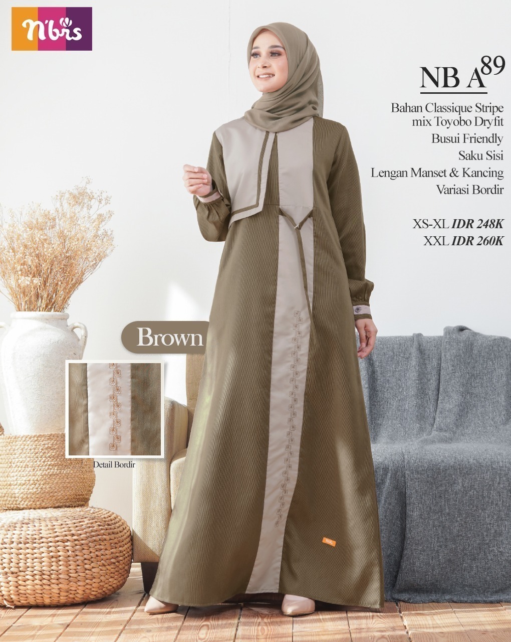 KOLEKSI TERBARU SARIMBIT COUPLE NIBRAS 89