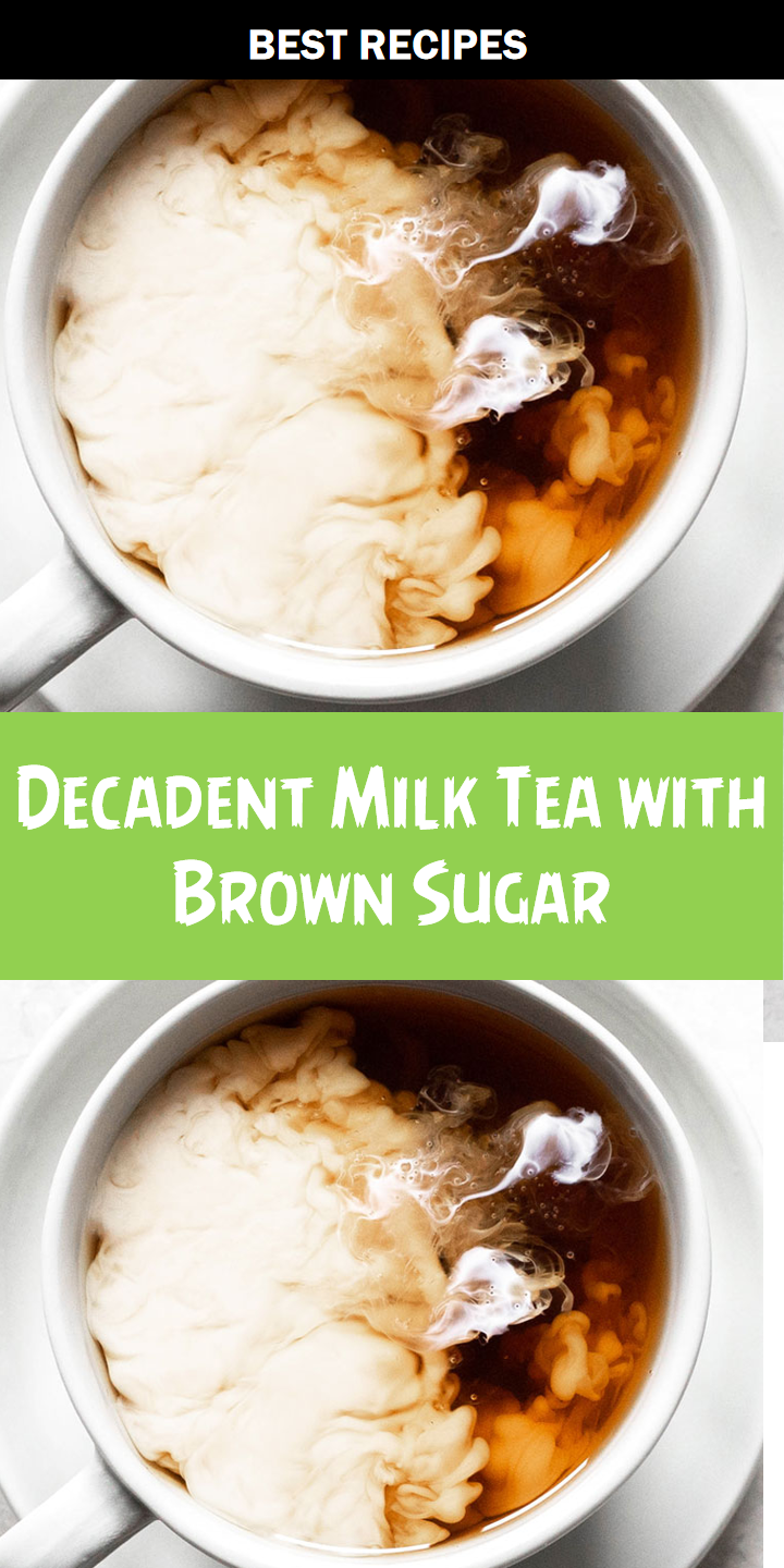 Decadent Milk Tea with Brown Sugar - BLOG3