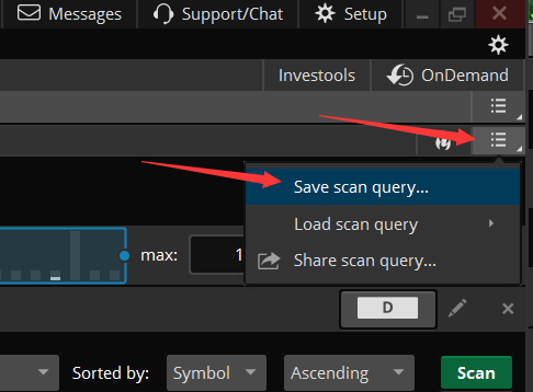 How to add/setup custom scan in Thinkorswim TOS – PatternSmart.com