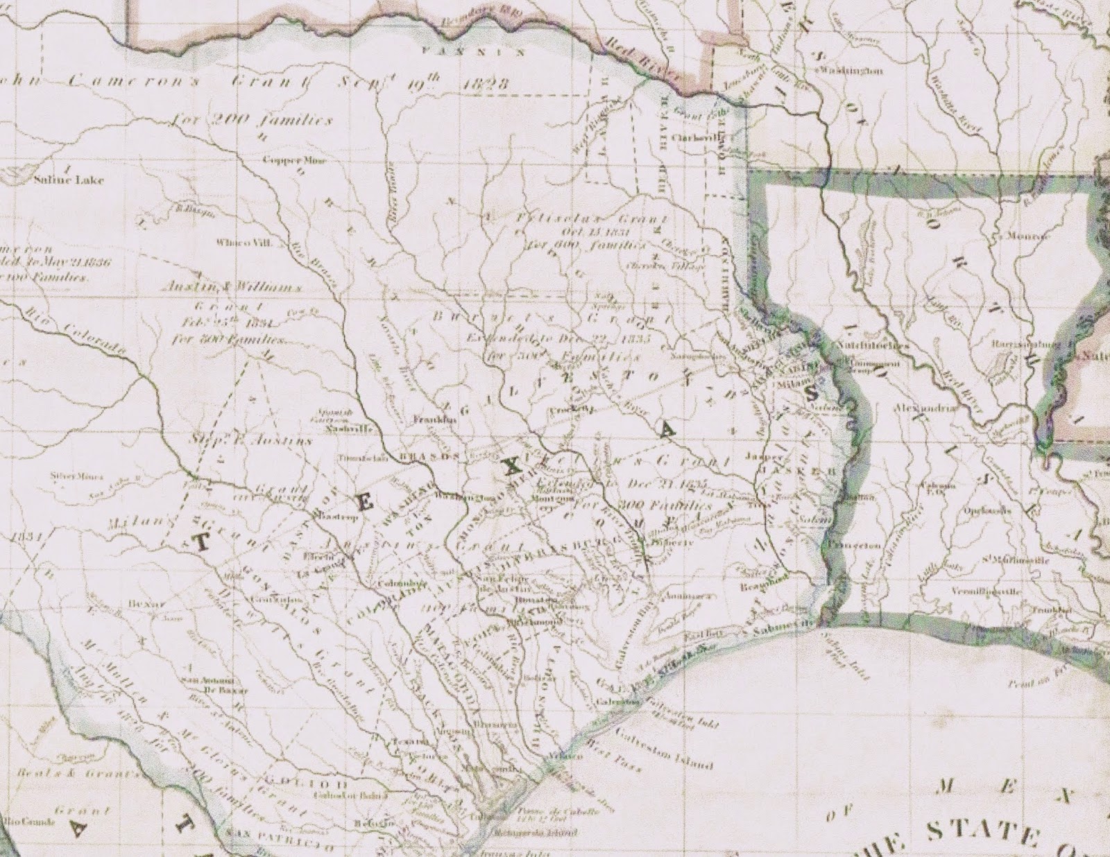 Past Times of a Native Texan: Gone To Texas, John C. Gallion (1805-1877)