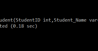 Programming with aarti: Mysql Table | Mysql create table command