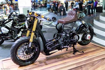 Gambar Modifikasi Honda Zoomer X Bergaya Trondol Klasik | MOTOR JADUL