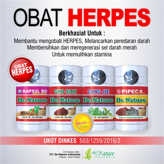 Obat Herpes De Nature (100% ASLI PRODUK DE NATURE) ~ Distributor De ...