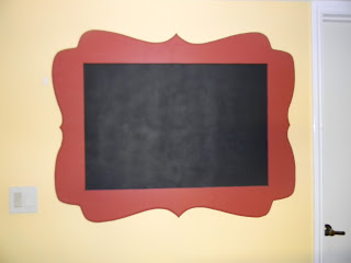 Hall Wall Frames: Chalkboard Frames
