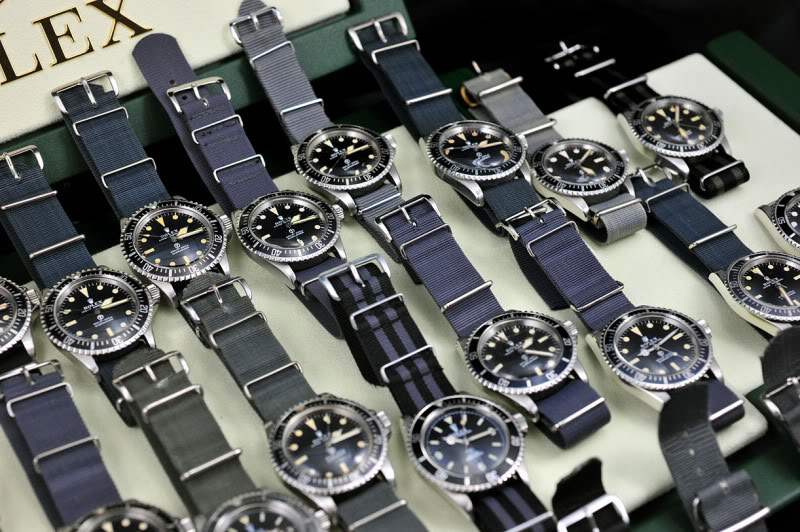 100PERCENT-Rolex: A rare nato strap > NOS authentic Milsub strap