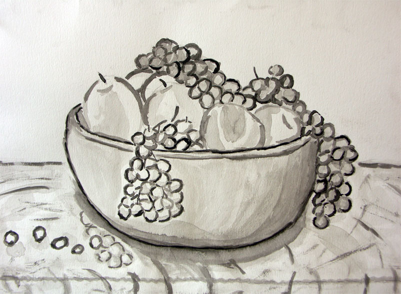 Basic Drawing 1: Ink Wash Drawings from GSU
