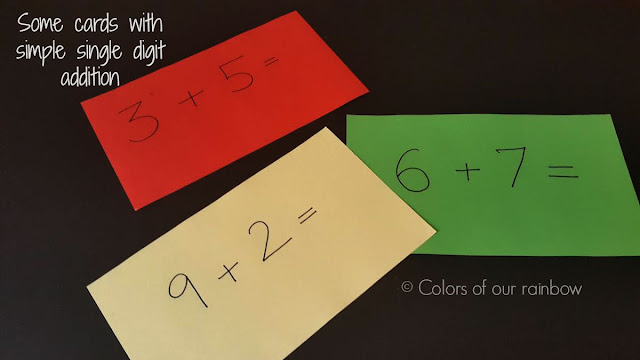 Colors of our Rainbow: LEARNING MATH WITH POPSICLE STICKS : Addition of ...