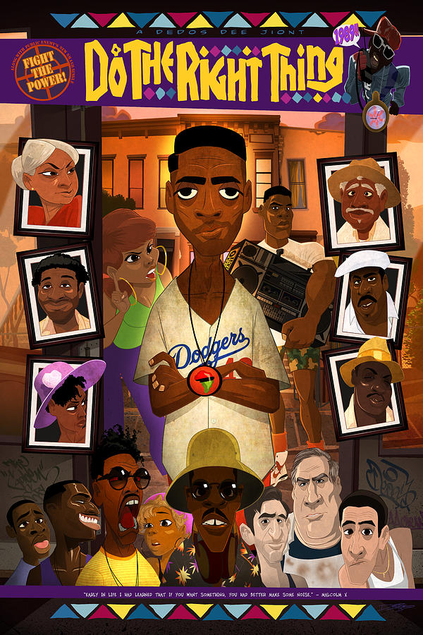 Dave's Movie Site: The Films of Spike Lee: Do the Right Thing (1989)