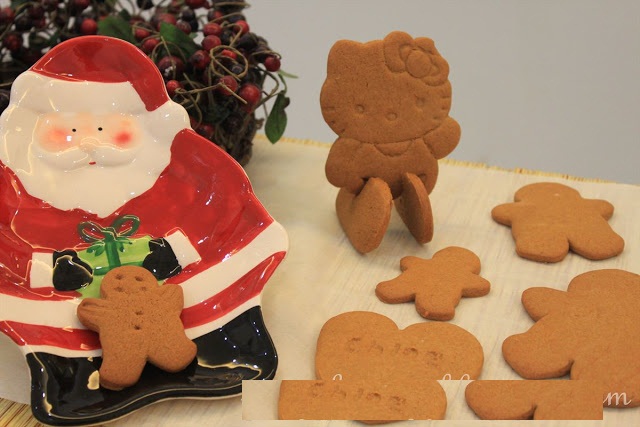 Recipe: Gingerbread Man + Hello Kitty Biscuits | Food4ever