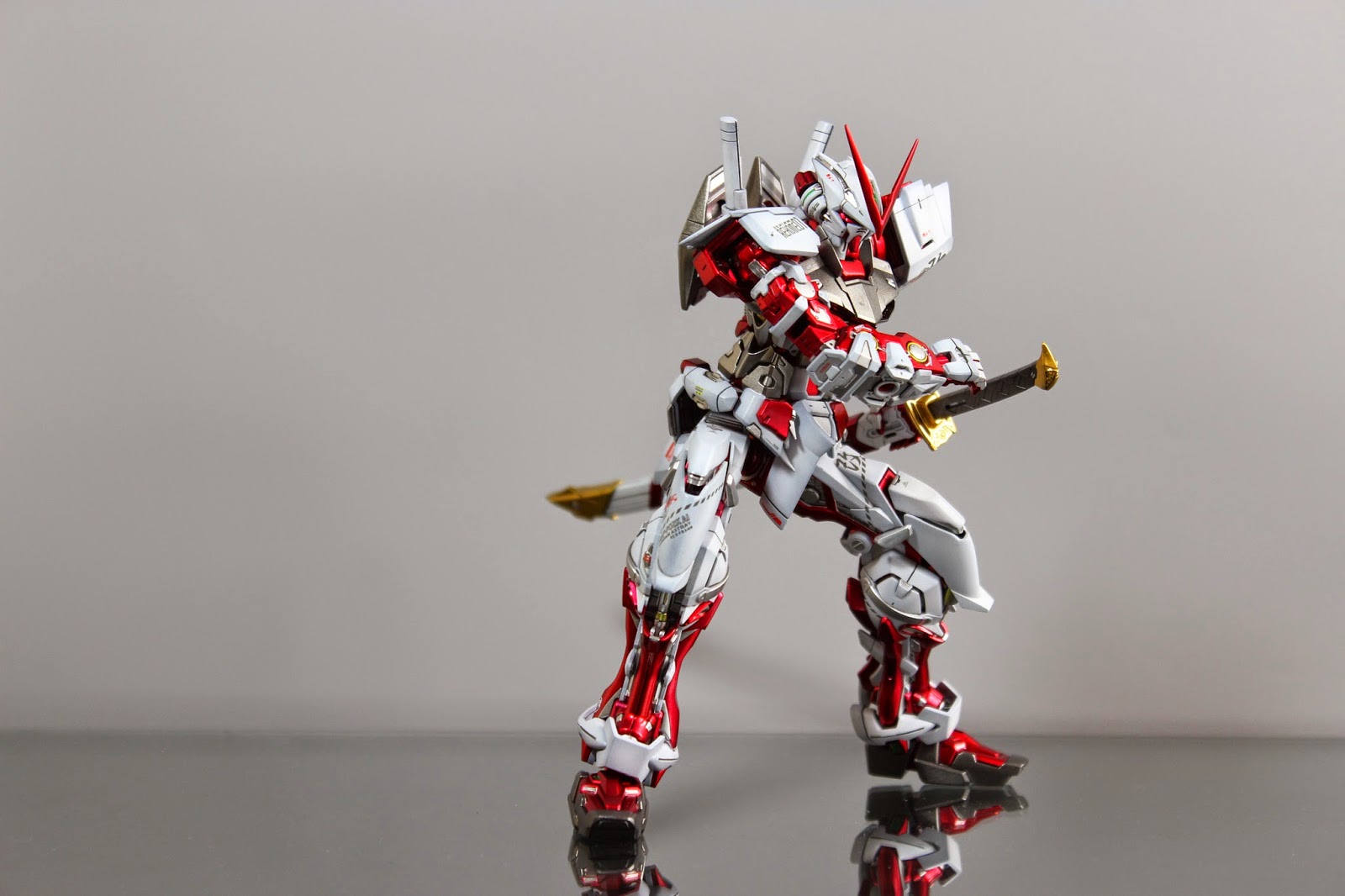 Painted Build: MG 1/100 Gundam Astray Red Frame Kai