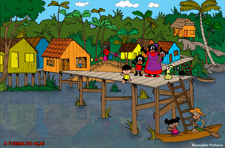 A TURMA DO AÇAÍ: RIBEIRINHOS DA AMAZÔNIA