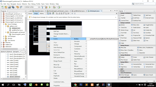 Tutorial membuat inputan persentase Covid-19 dengan java netbeans dalam ...