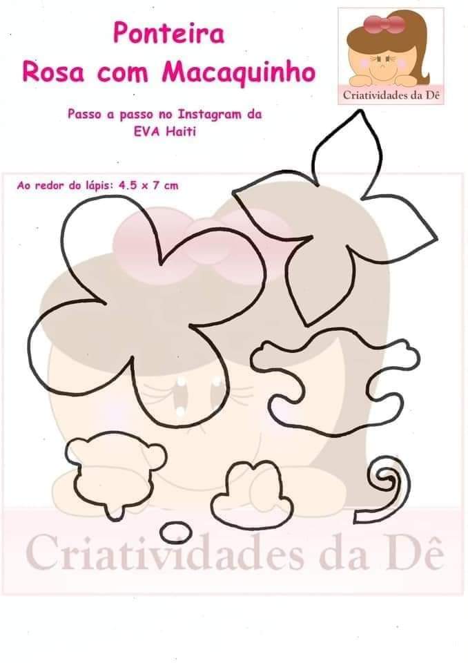 Lembrancinha feliz dia: Molde grátis - Ver e Fazer