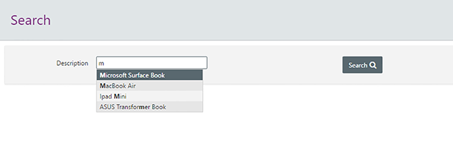 Abacasys: Building an Apex 5 Search Screen