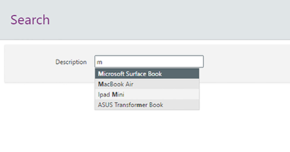 Abacasys: Building an Apex 5 Search Screen