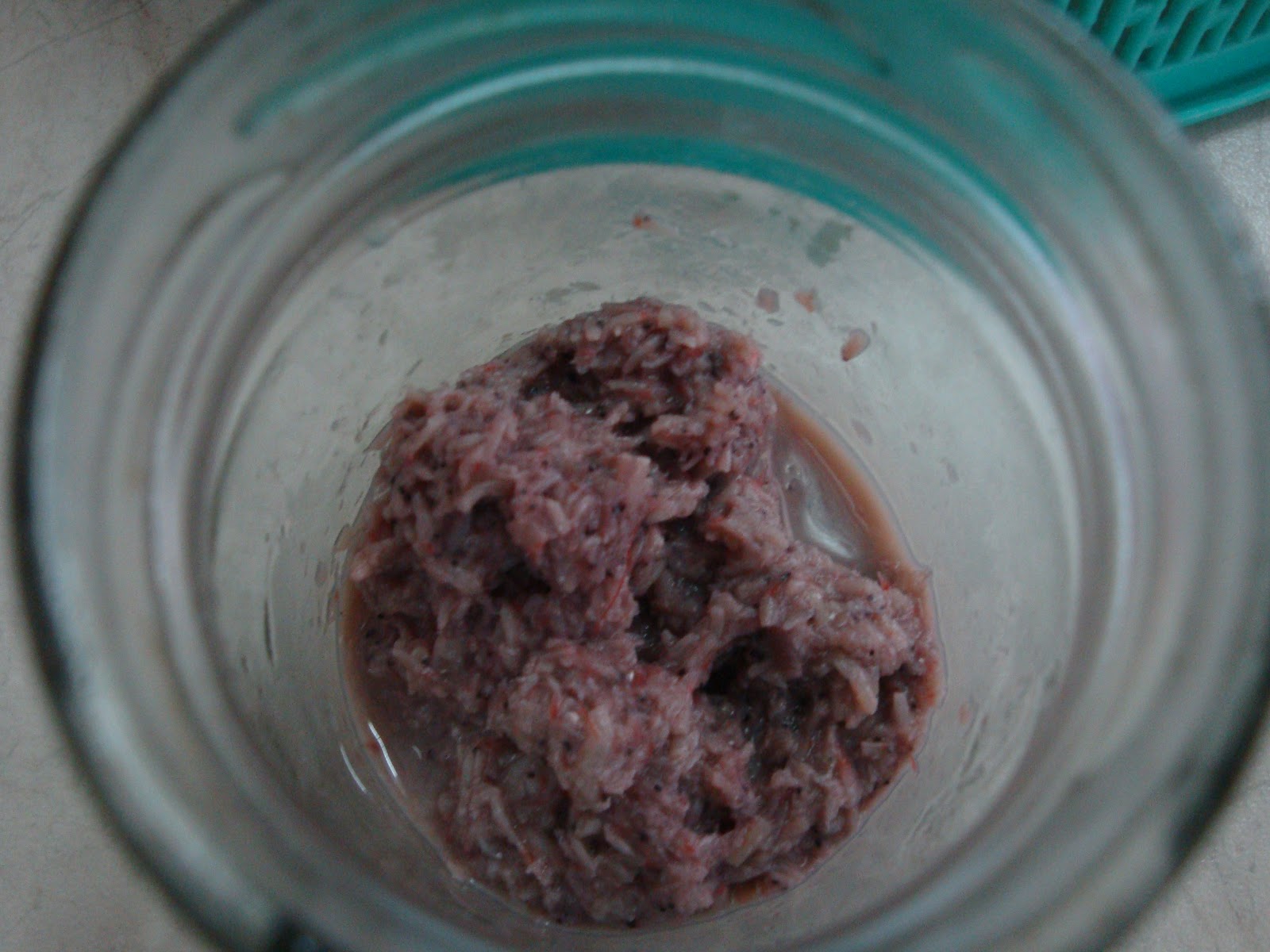 From Anna Chong's Kitchen: Steamed pork with (cincalok)