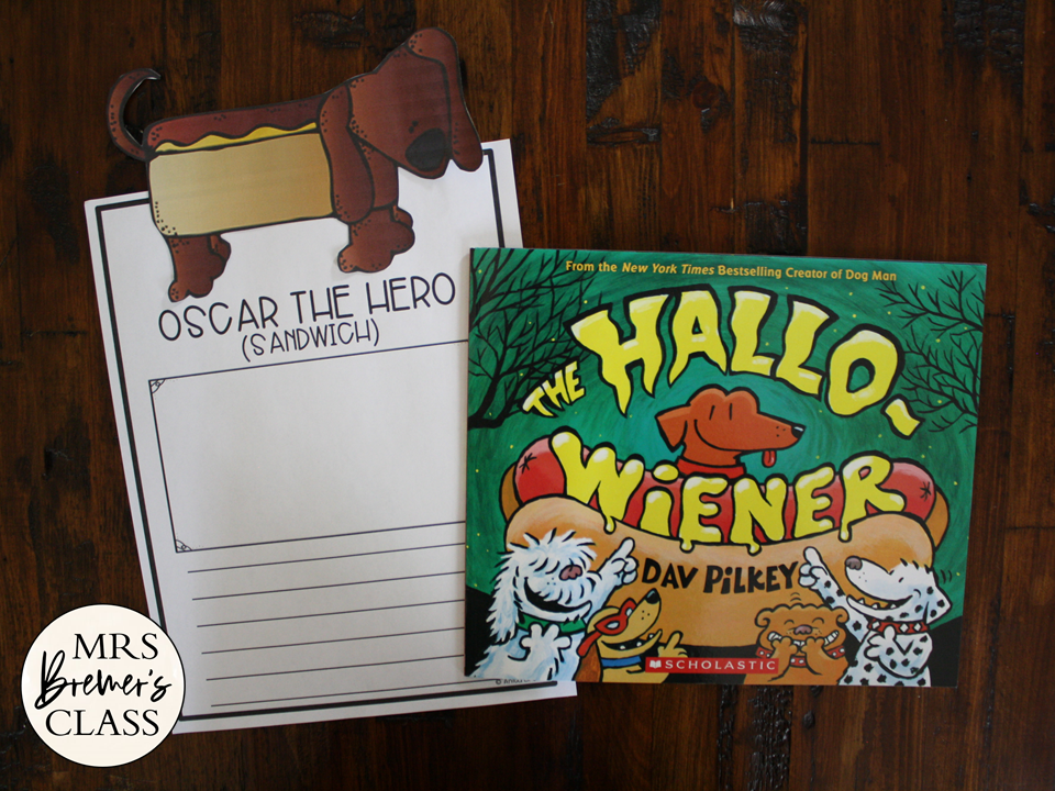 The Hallo-Wiener | Book Activities and Craftivity | Mrs. Bremer's Class